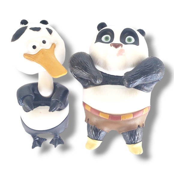 Toys | Bp Kung Fu Panda Duck Baby Po Plastic Figure Lot | Poshmark
